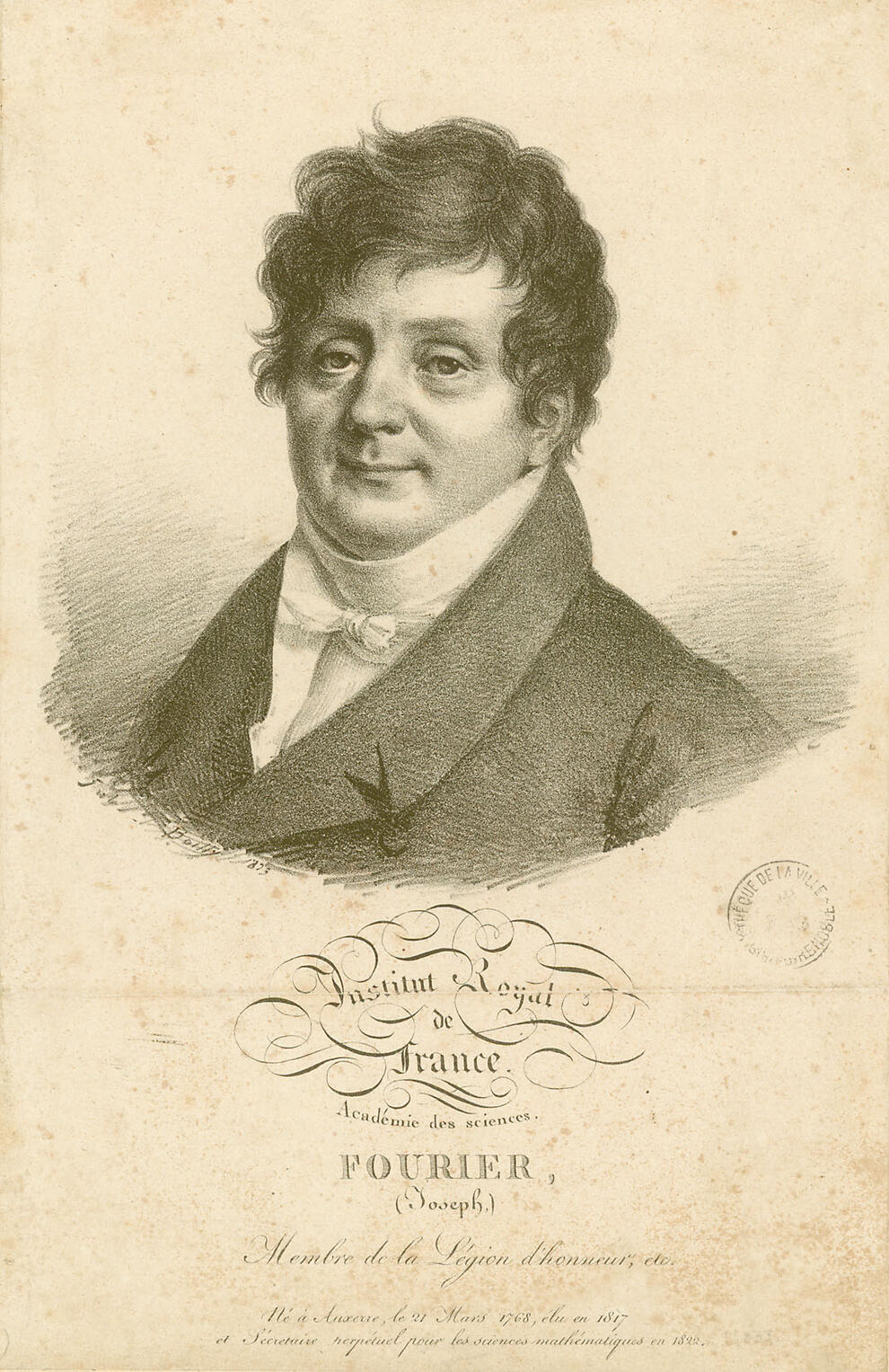 Joseph Fourier - Grenoble Patrimoine